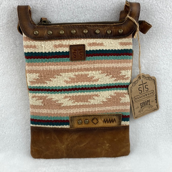 STS Ranchwear | Bags | Sts Ranchwear Palomino Serape Crossbody Bag New ...